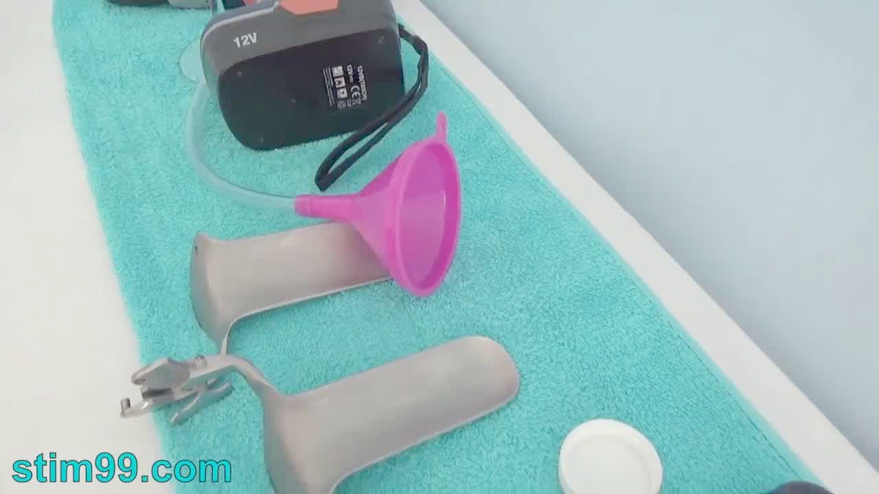 Peehole Play With Drilldo And Bladder Filled With Semen And Urine