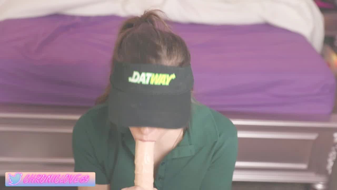 Veteran Displays Her Deepthroat Skills