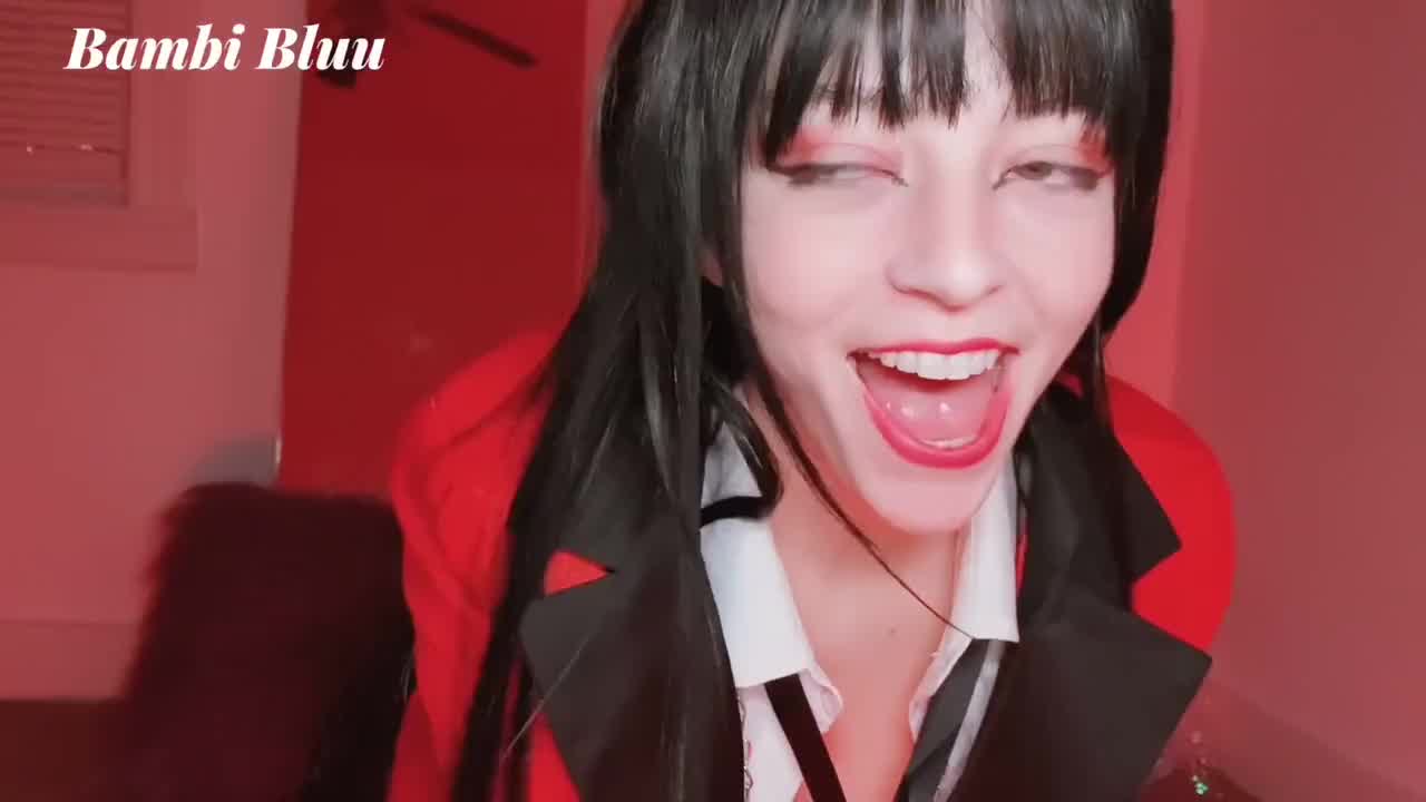 Kakegurui Cosplay Teenager Point Of View Deep Throat Messy Converse