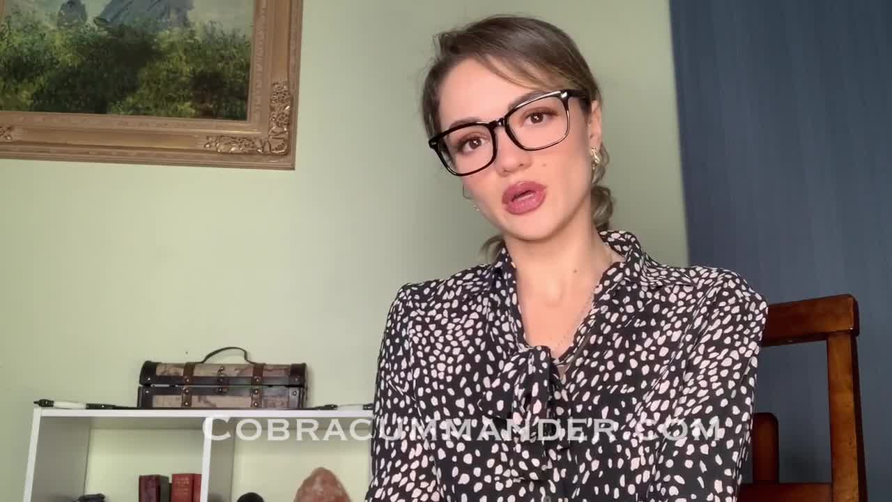 Positive Female Domination Cum Encouragement Pov Joi 