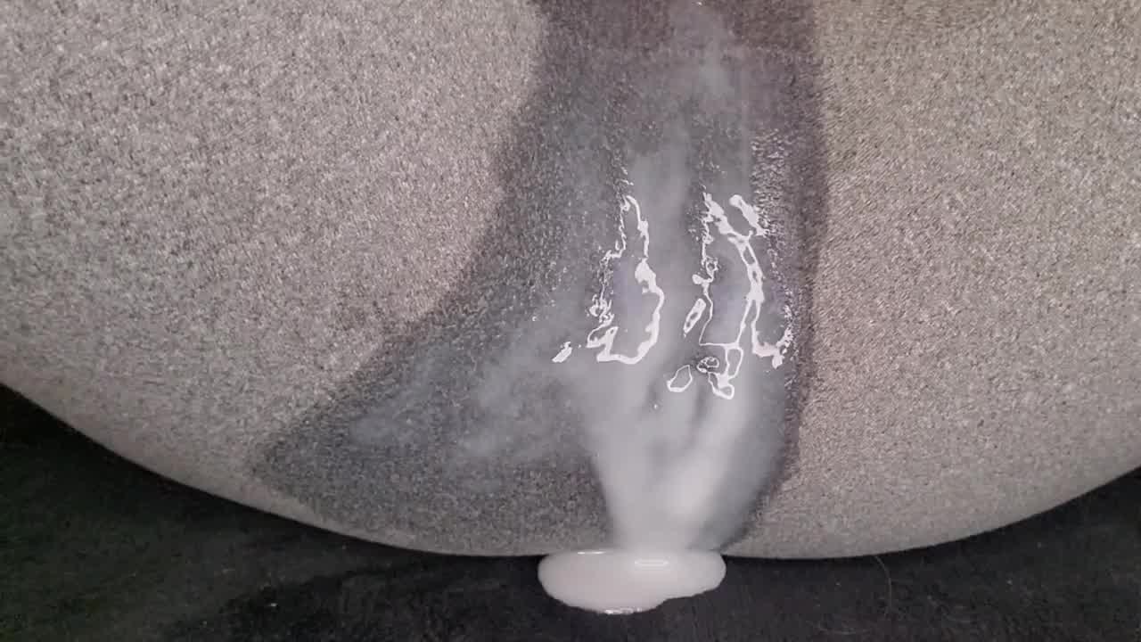 Vibro Ejaculation In Stretch Pants After Thick Internal Cumshot
