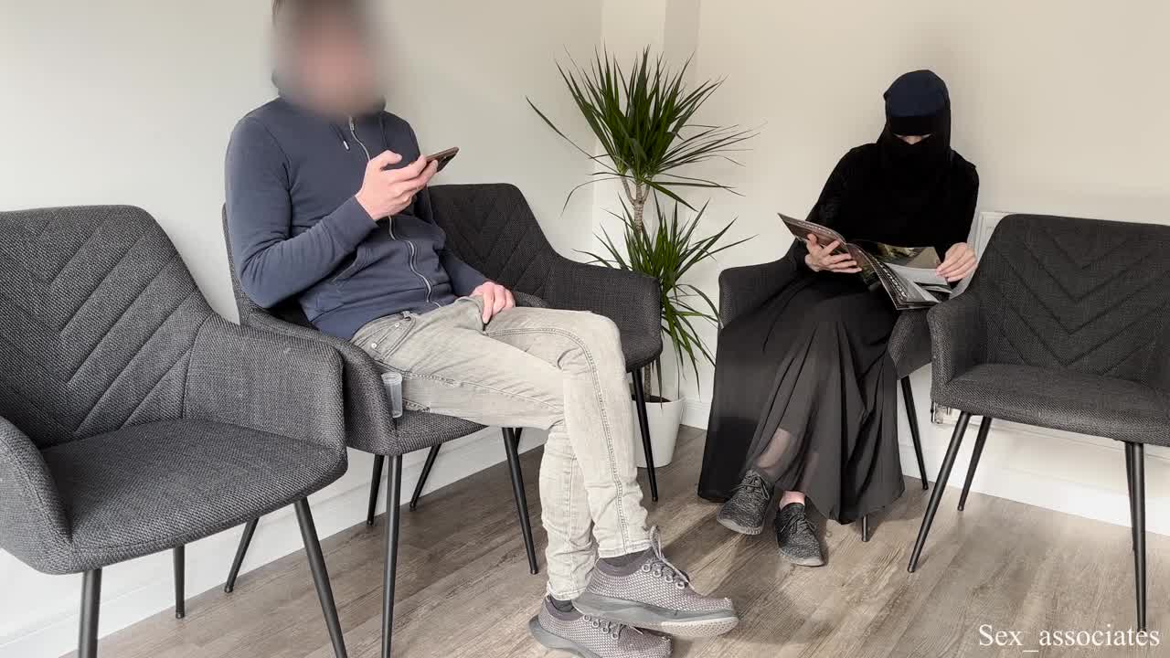 Society Dick Display In A Health Center Waiting Room Killer Muslim Girl 9437
