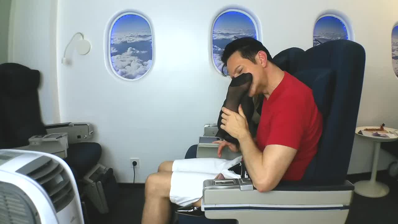 Sole Addiction Orgy With Stewardess While In Airplane Porn 62
