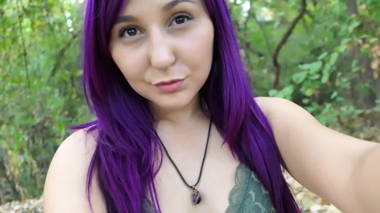 Forest Fingerblasting And Ass Plug Play Outdoor Onanism
