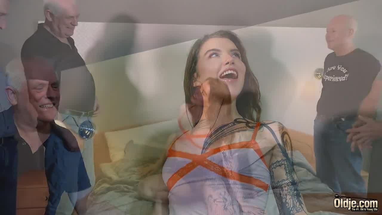 extraordinaire exciting bombshell eden ivy gets hardcore banged in gang ...