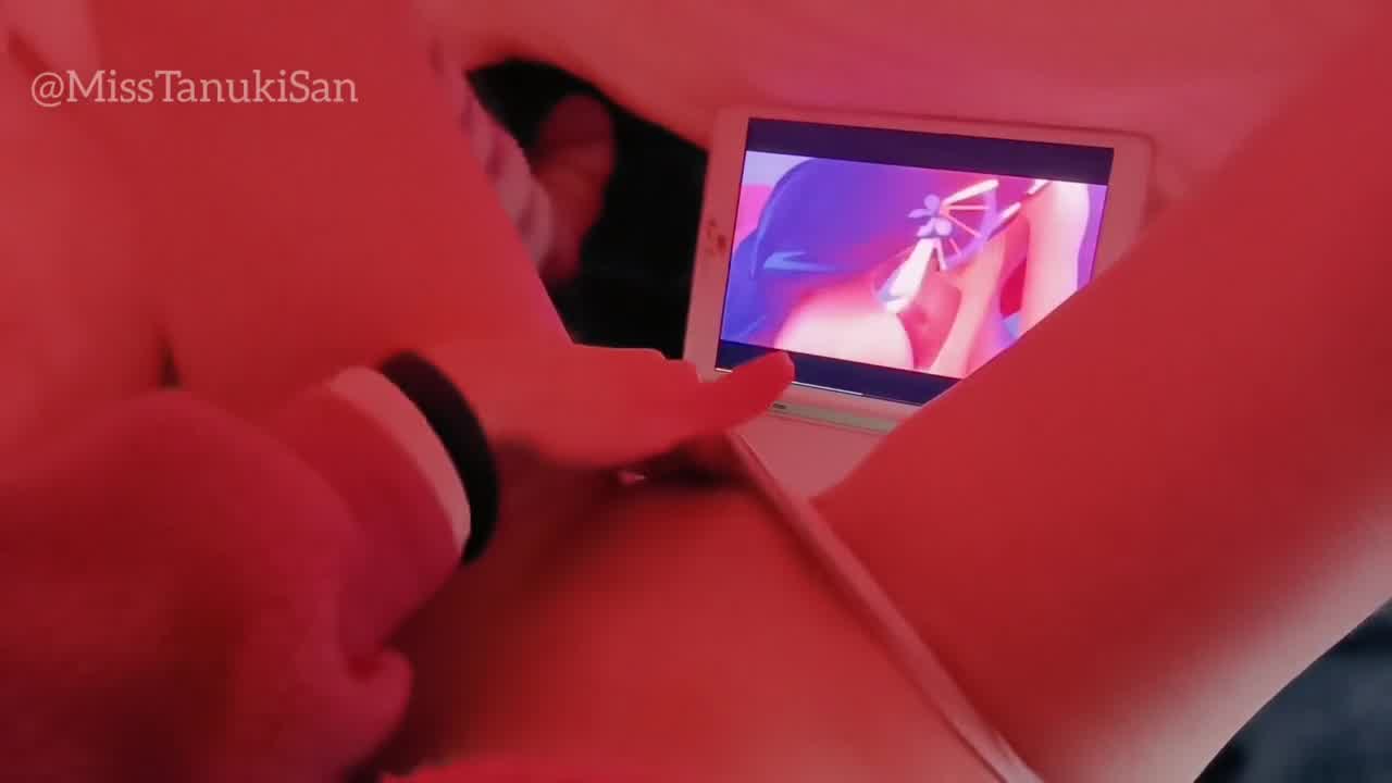 Point Of View Kawaii Japanese Female Rubbing Herself Witnessing Sapphic Pornography Manga Porn