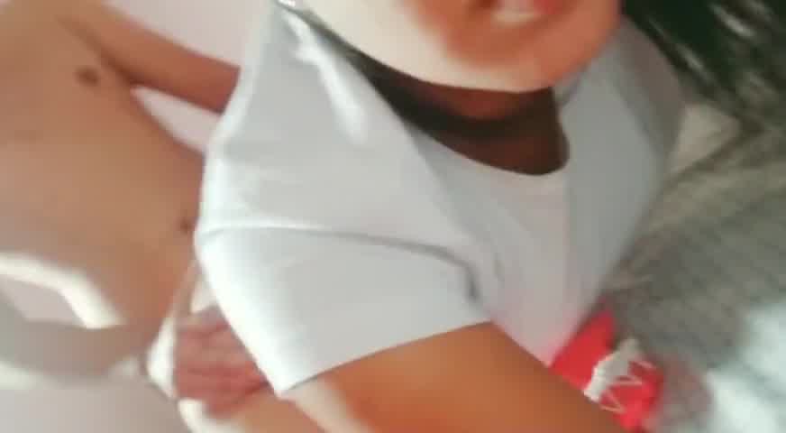 girlfriend giving hot rump wailing while smacking - hotntubes.com