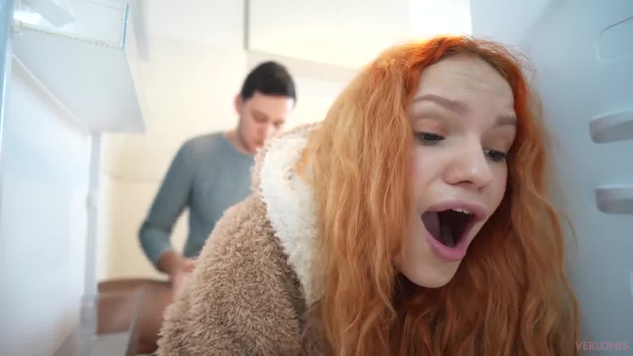 Omg I Got Stuck In The Having Sex Fridge And My Stepbrother Banged Me In My Poon And Spunk