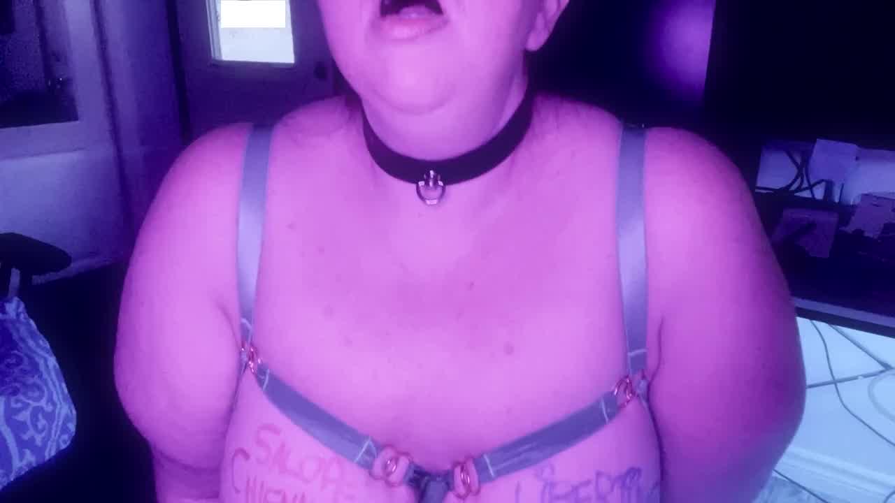 Railing My Faux Cock On Web Cam While Shrieking And Toying With My