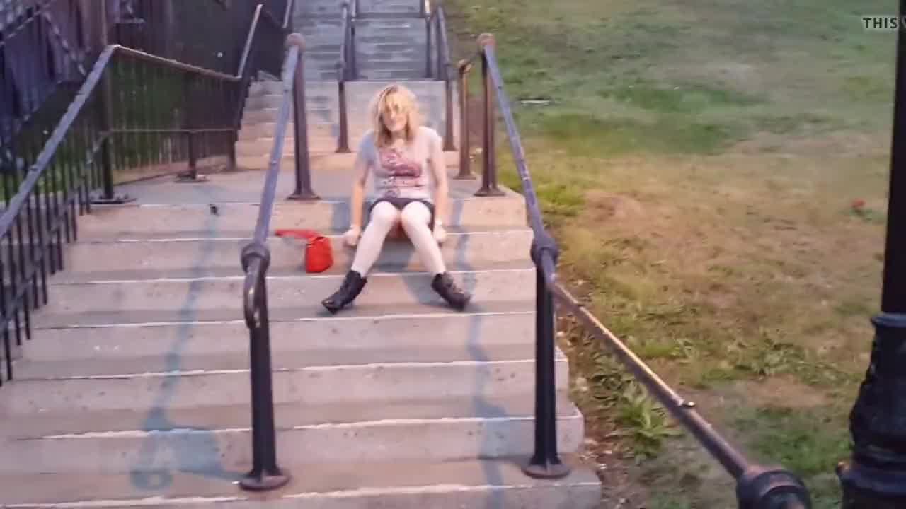 Urinating On The Seafront