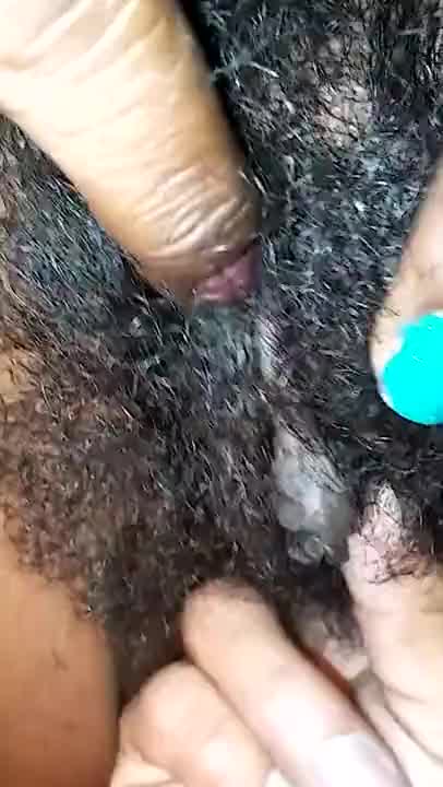 Otra Morena De La Calle Con Panocha Peluda