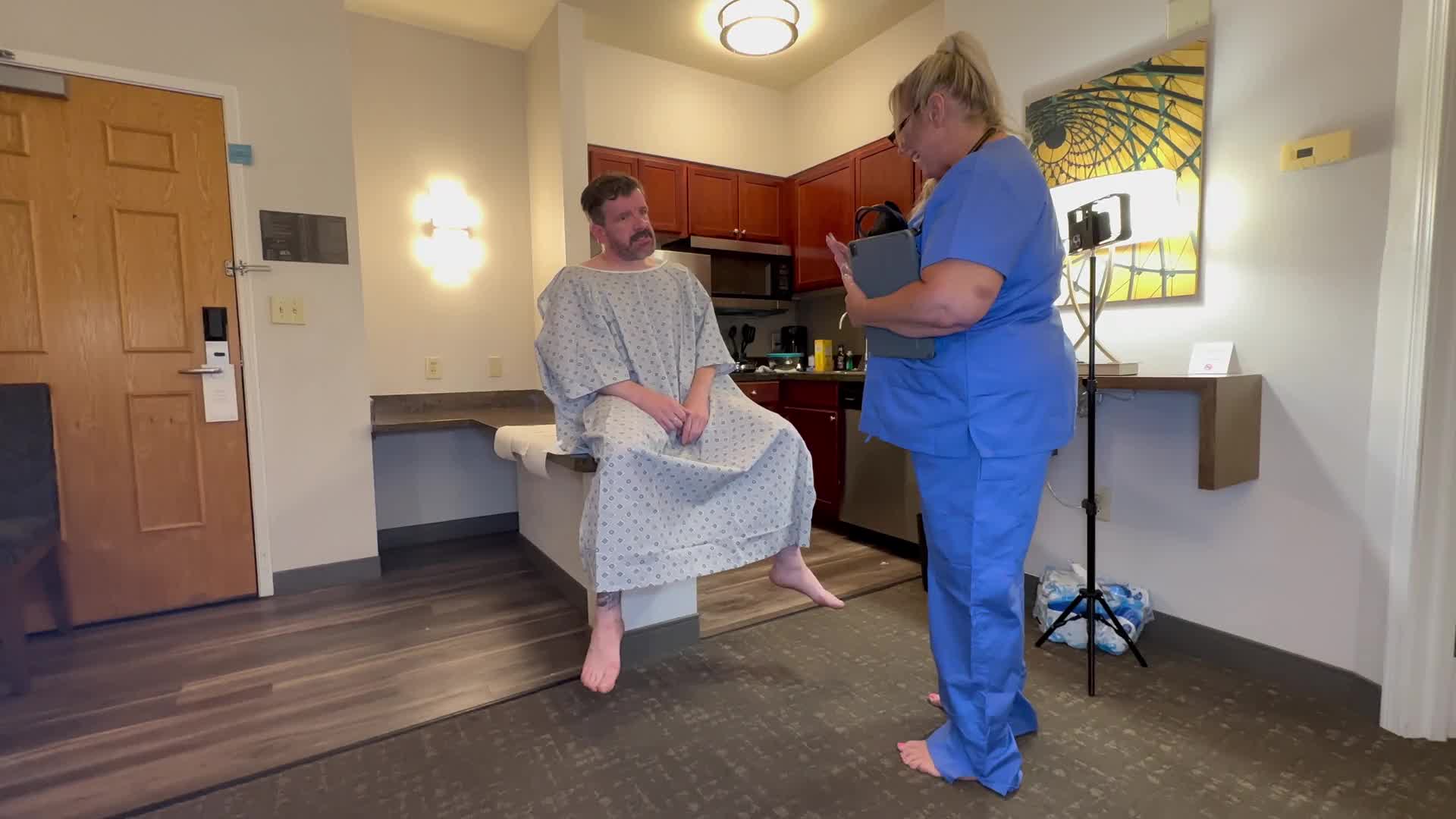 Crazy Nurse Venus Gets Love Jam Sample From Patient 1291