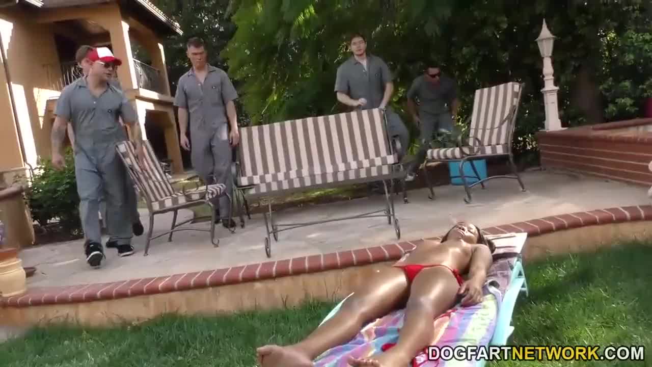 ashley rosy ass fucking gangbang - hotntubes.com