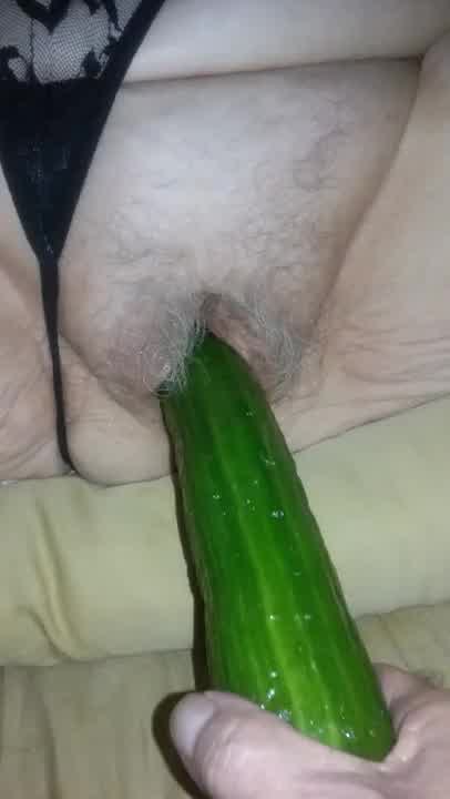 Taking A Cucumber Deep 8795