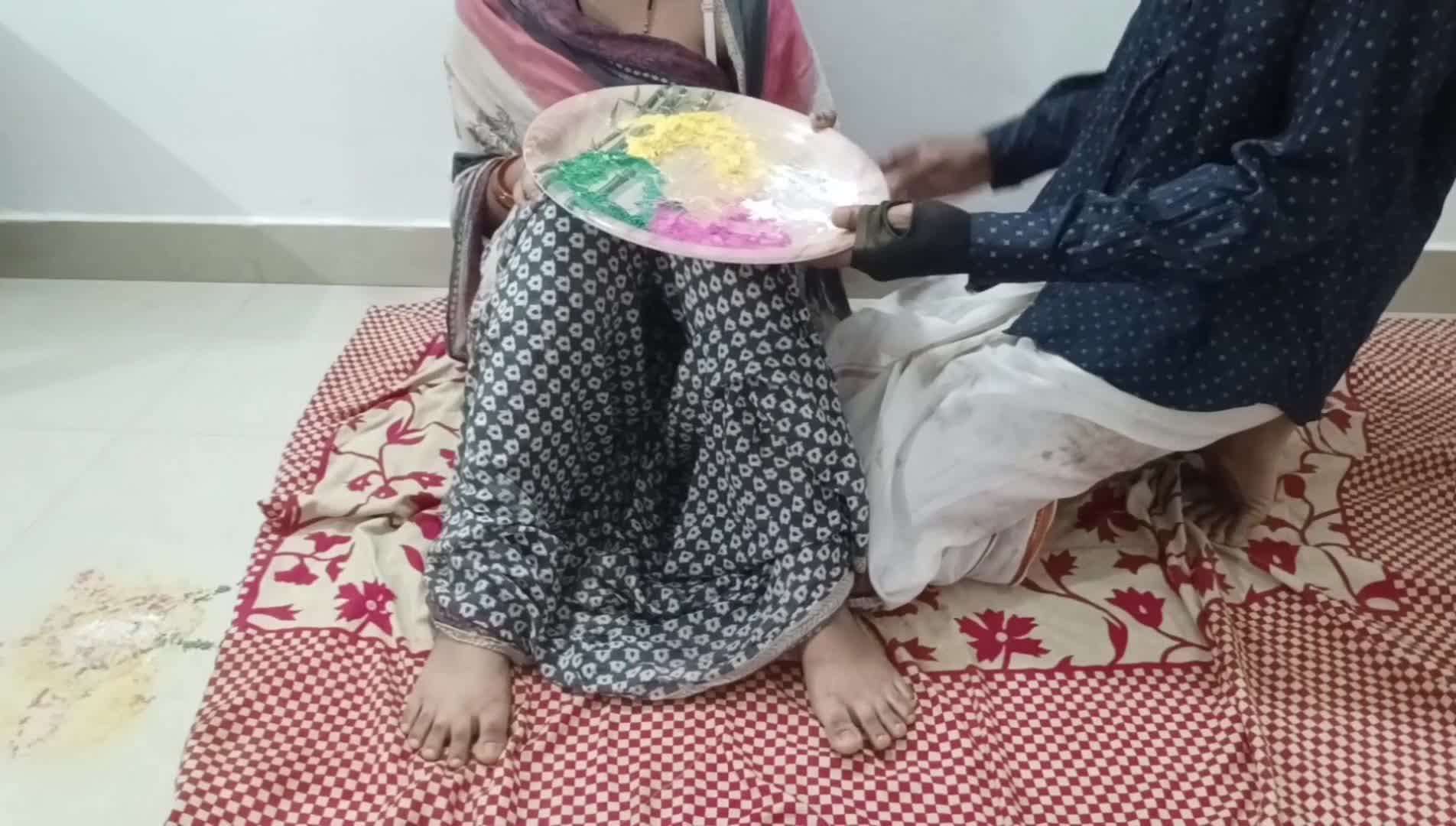 Holi Mein Kholi Bhabhi Ki Choli And Screws Her Tough Desi Bhabhi Ki Desi Chudai First Holi